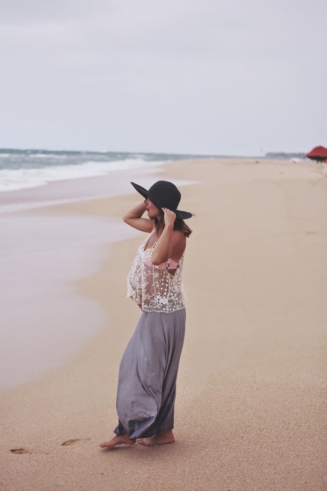 27 week Beach Bump