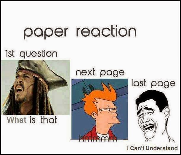 Paper Reaction