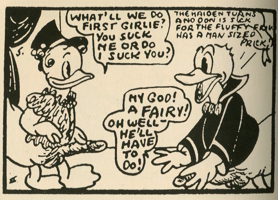 Duck Comics Revue Disney Themed Tijuana Bibles