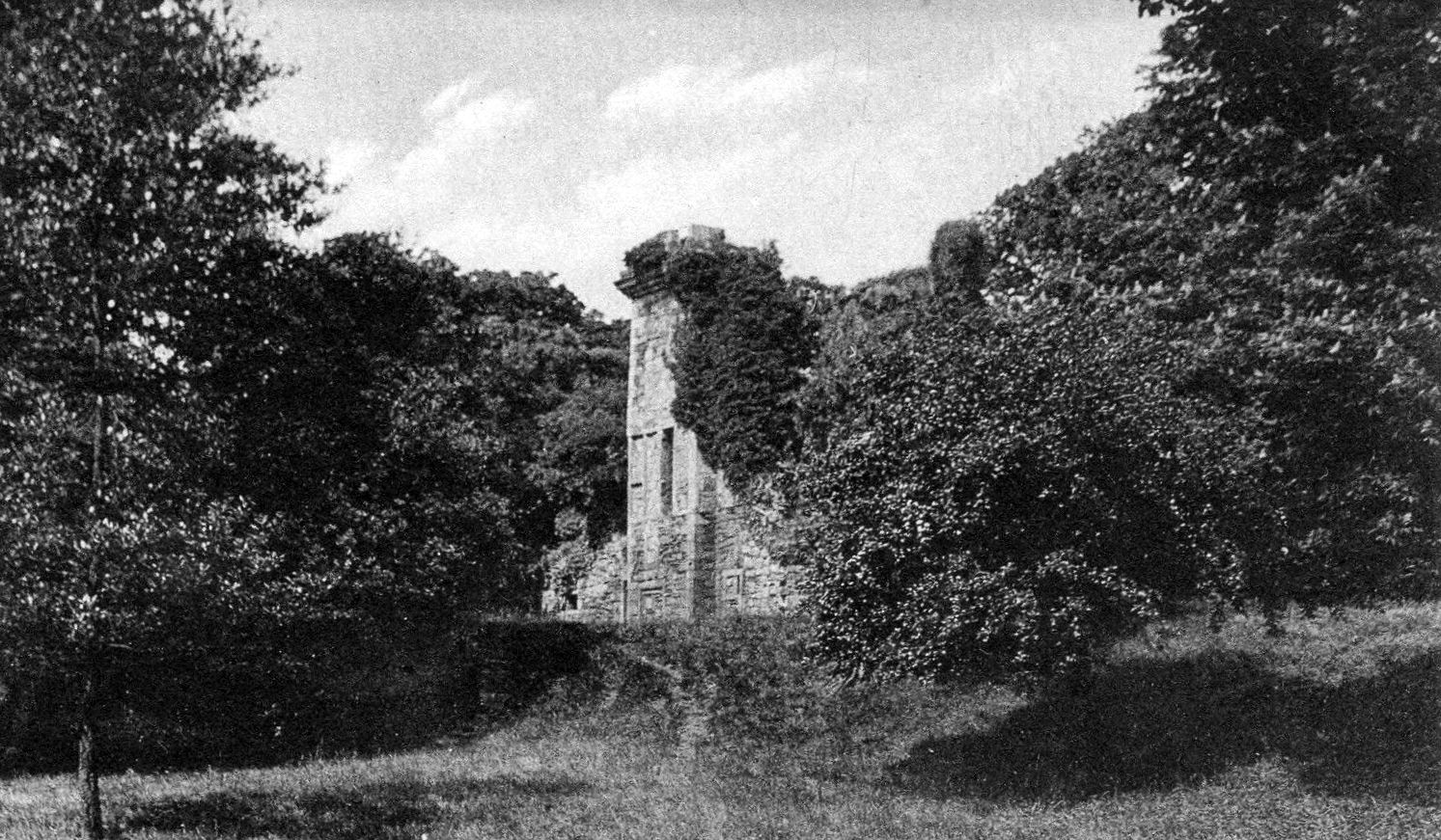 Tour Scotland: Old Photograph Colinton Castle Edinburgh Scotland