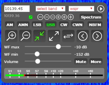 Makers eXperimenters and Operators: Online / Web based Kiwi SDR WSPR ...