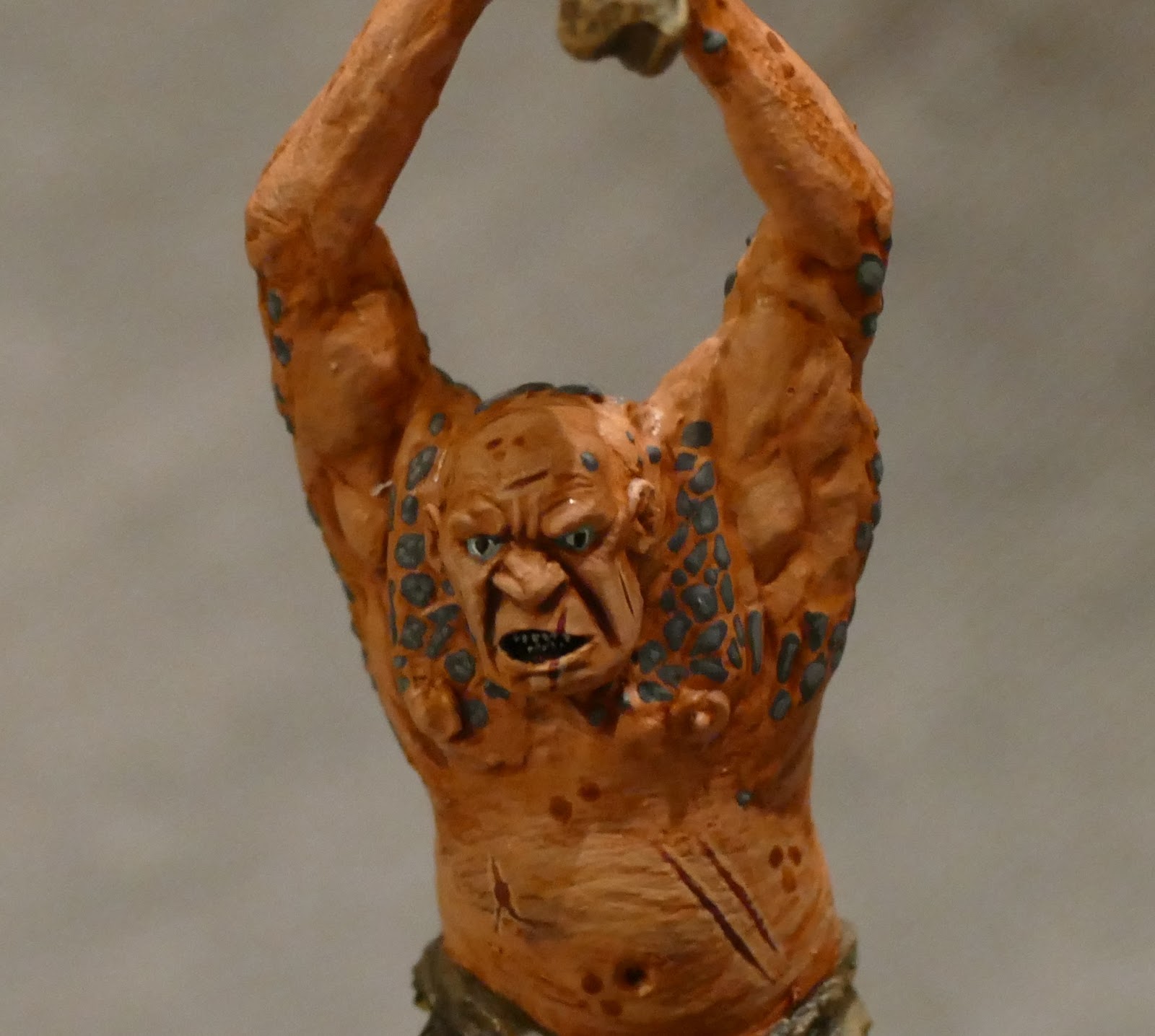 Painting Middle Earth: Gundabad Ogre 3 - Shadow and Flame Conversion