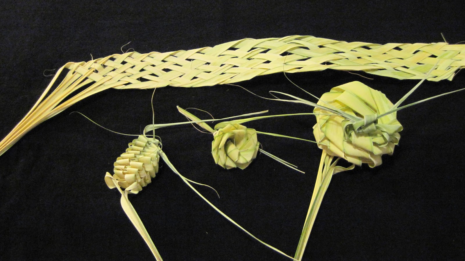 Knitting Yearns: Palm Weaving and Palm Braiding