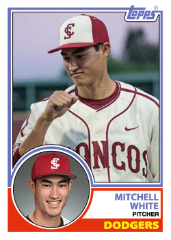 Dodgers Blue Heaven: Dodgers Pick Mitchell White in the 2nd Round ...