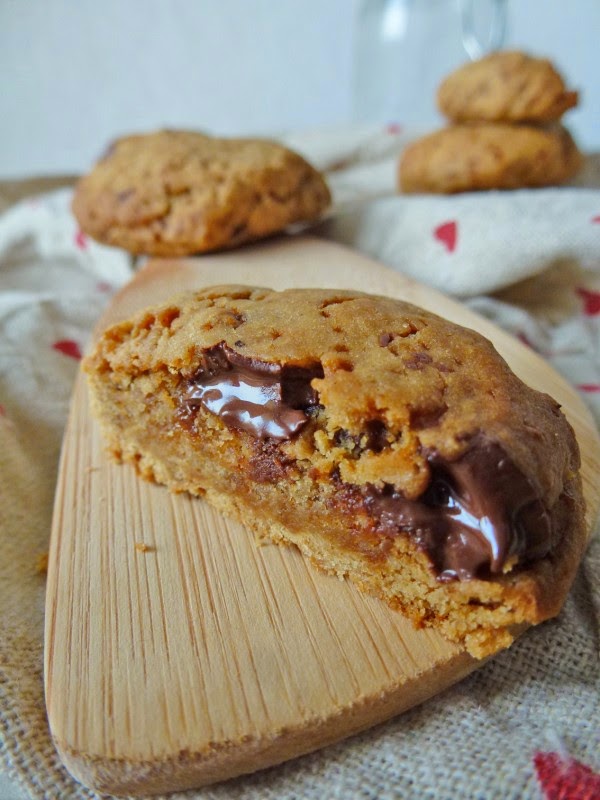 SANS GLUTEN SANS LACTOSE: Cookies au chocolat sans gluten - vegan