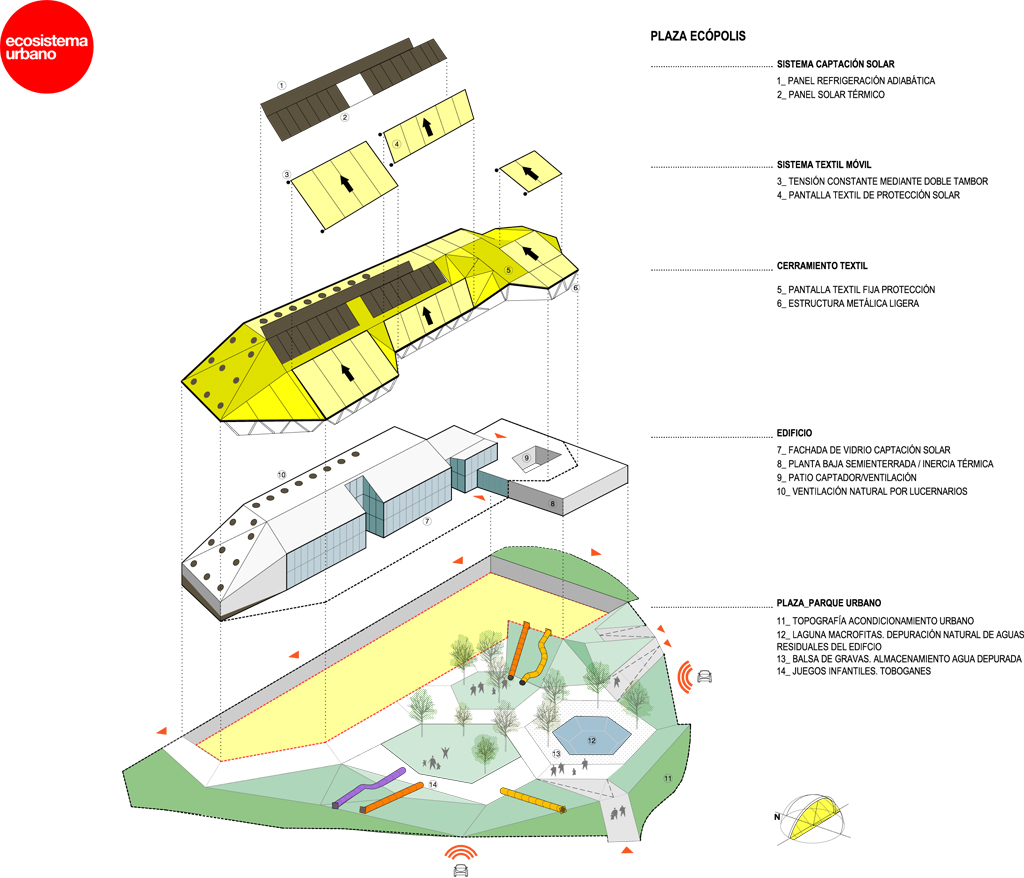 Plaza Ecópolis / Ecopolis Plaza - Archkids. Arquitectura para niños ...