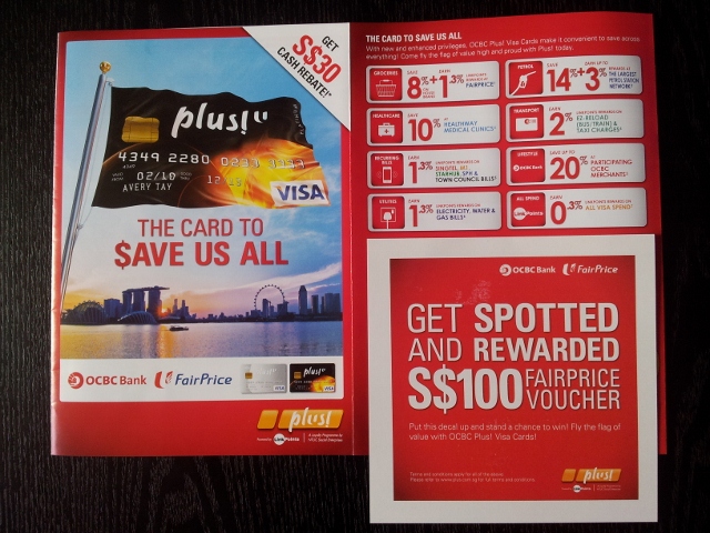OCBC Plus! Visa Card - The Card To $ave Us All | Wealth Story