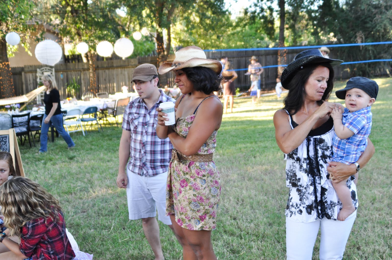 Domestic Fashionista: Country Backyard Birthday Party