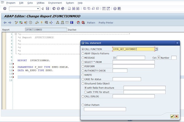 Function Module To Display Purchasing Document Header Information ~ Sap Tutor