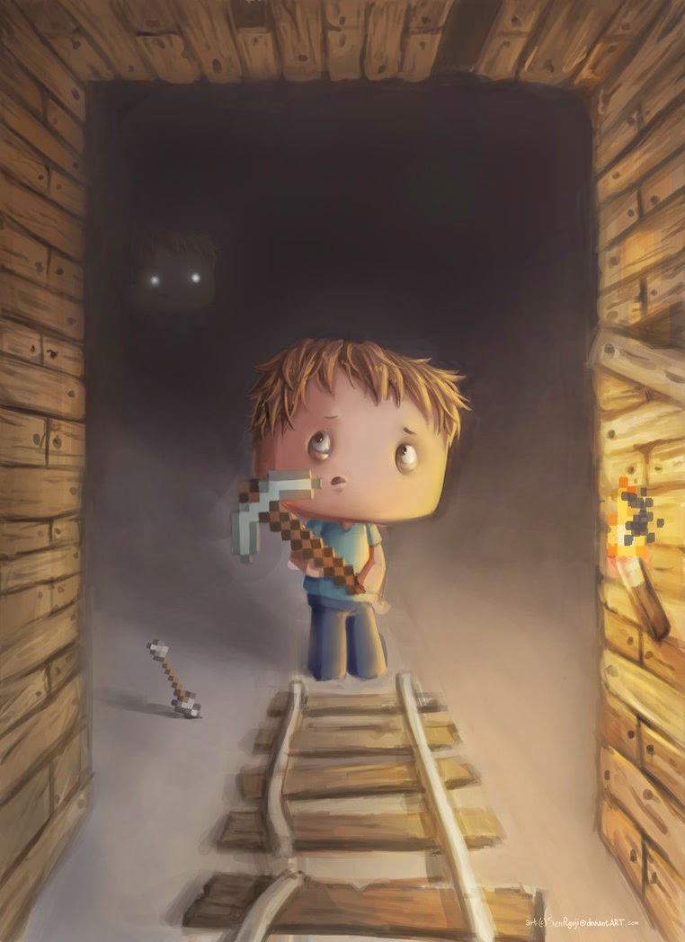 Subculture Vultures: Minecraft fan art