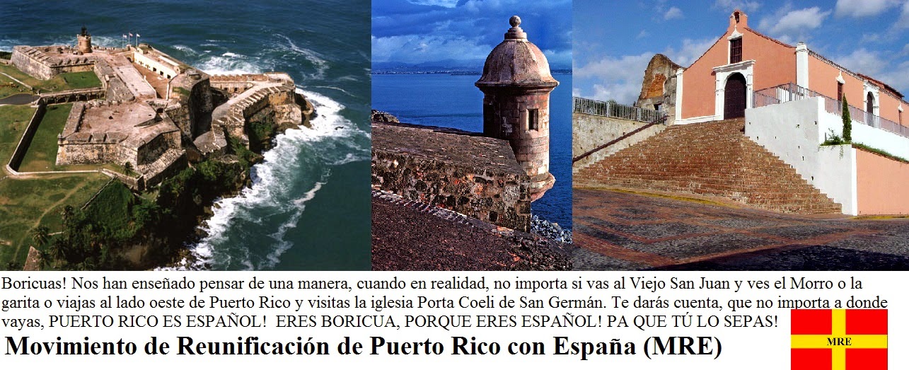 Movimiento de Reunificación de Puerto Rico y España: mayo 2015