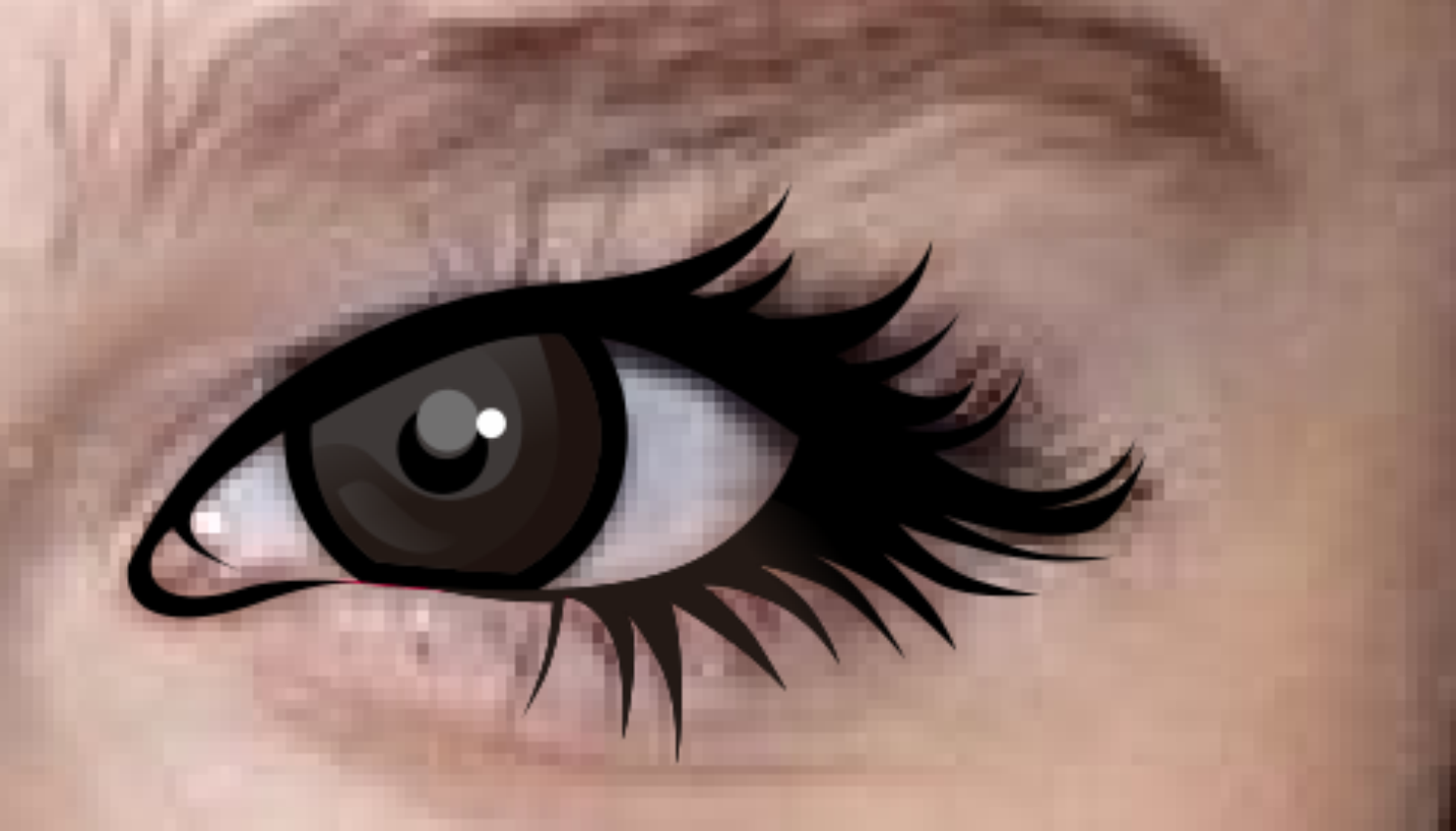 Tutorial Membuat Vector Mata (Eye) - Obiy Shinichi