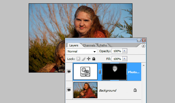The Info Palette: Using a Photo Filter layer to fix casts