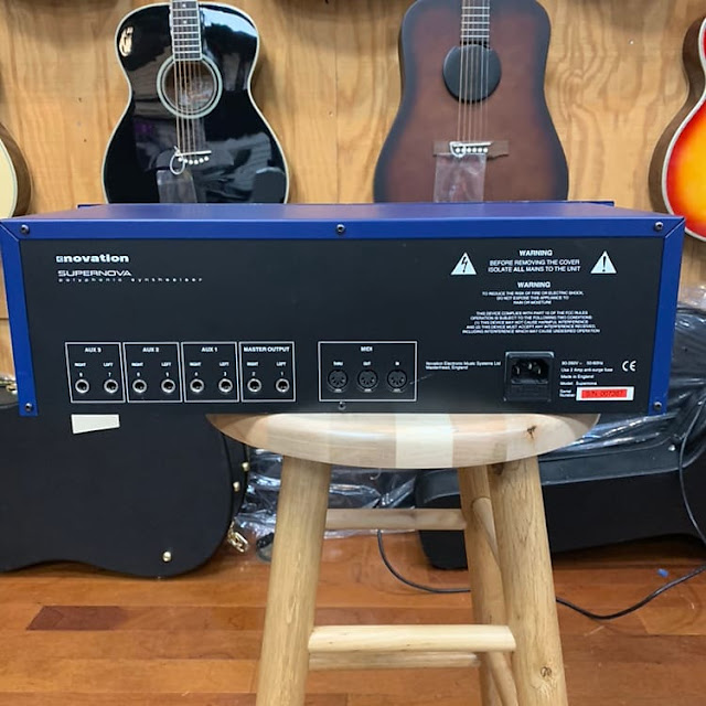 MATRIXSYNTH: Novation Supernova Rack SN 007387