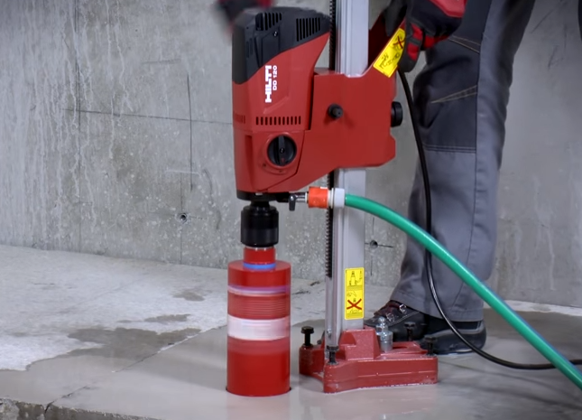 Melubangi Beton / Coring Instalasi MEP - Rumah Material