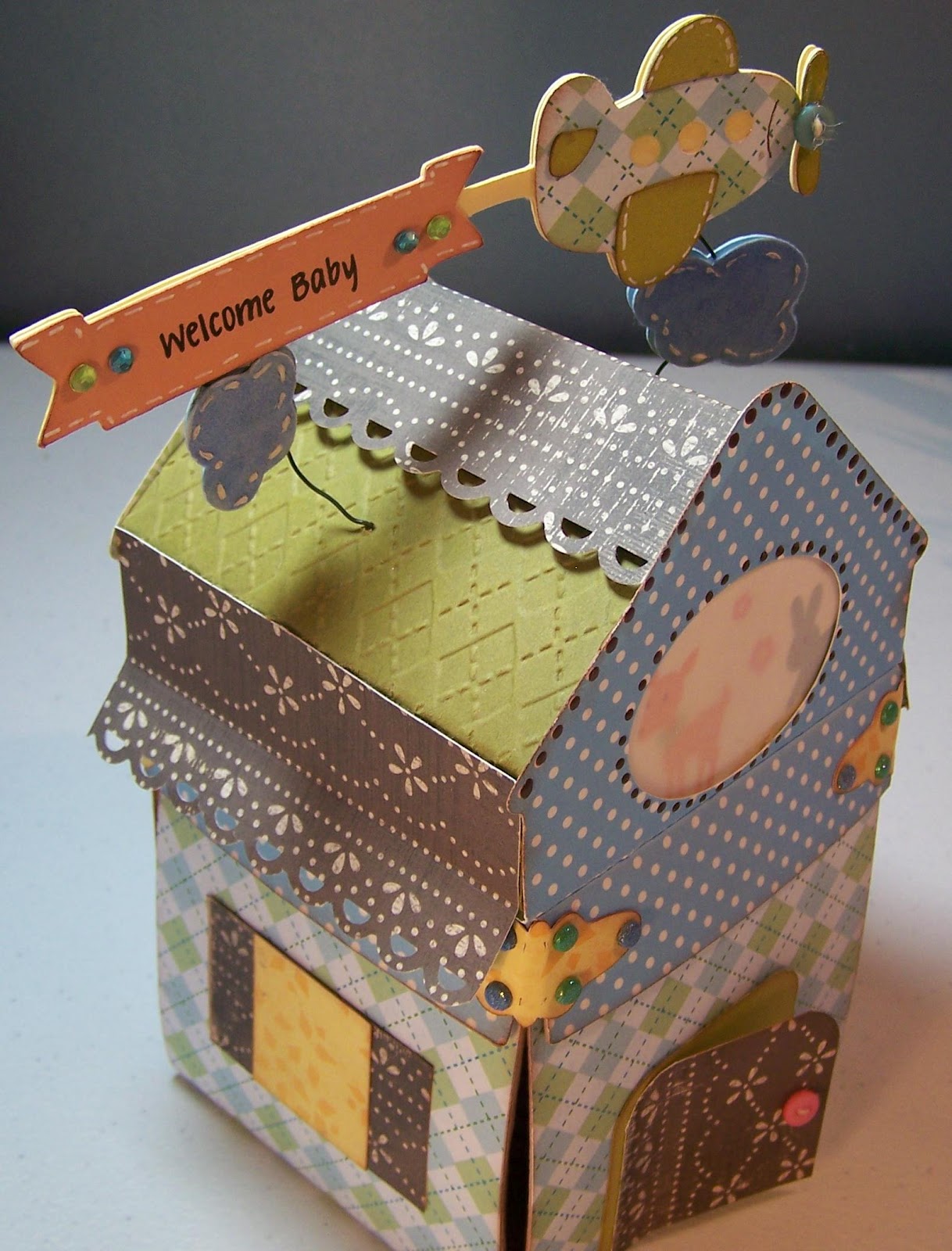Been There Salvaged That: New Arrival Explosion Box ... With a Cute Twist