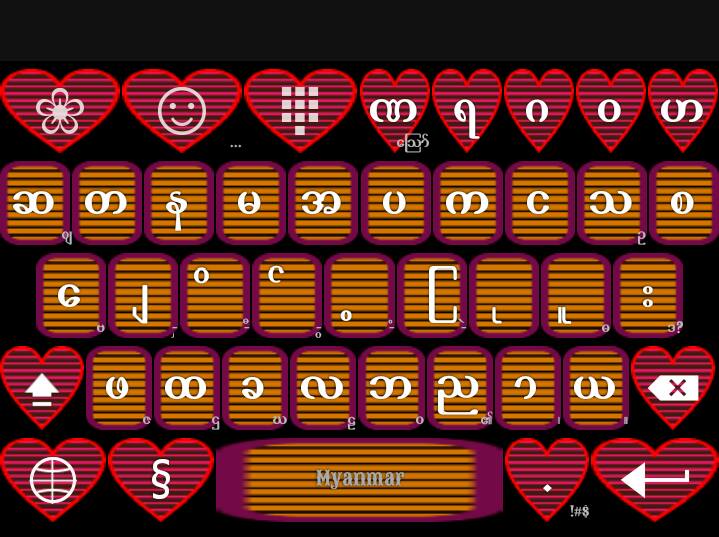Bagan Keyboard Mod Version (7) Style[Myanmar] | Ht3tzN4ing