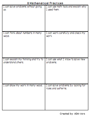 2 Smart Wenches: 8 Standards of Mathematical Practices