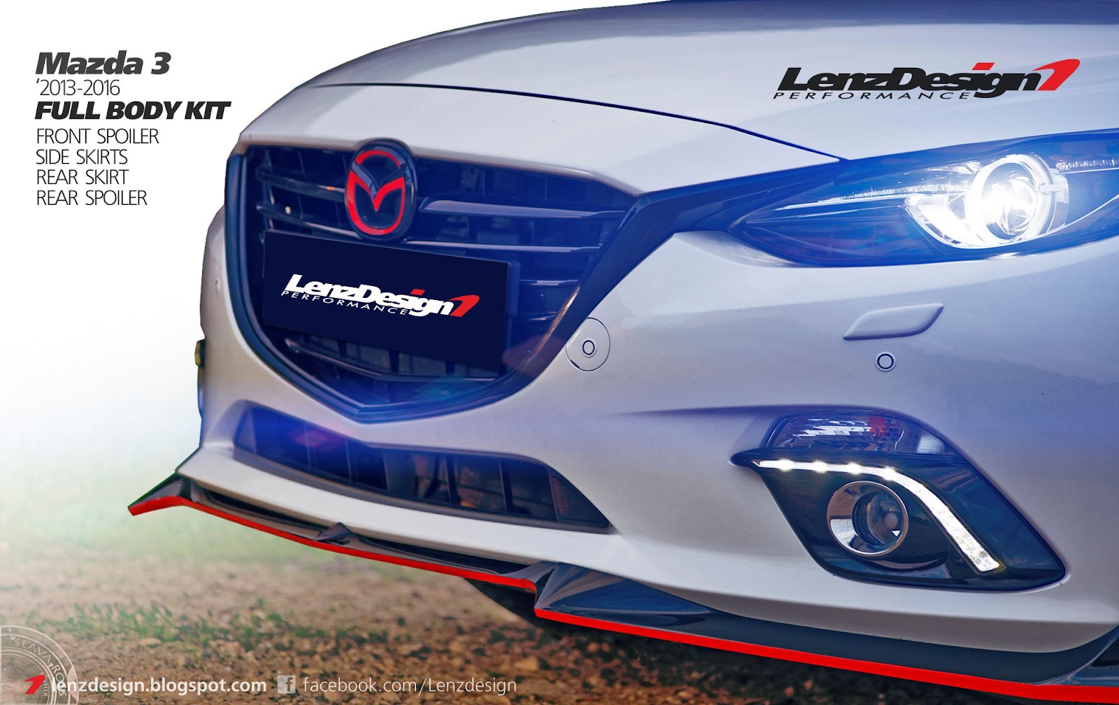 Mazda 3 BM Lenzdesign Bodykit 2013-2018