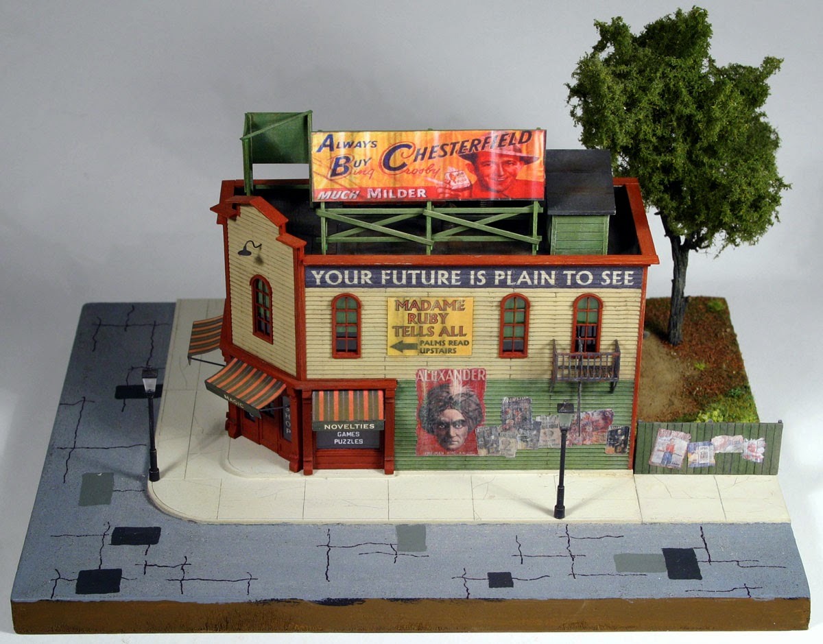 Vilius's scale modeling endeavors: Building The Magic Shop by FOS Scale ...