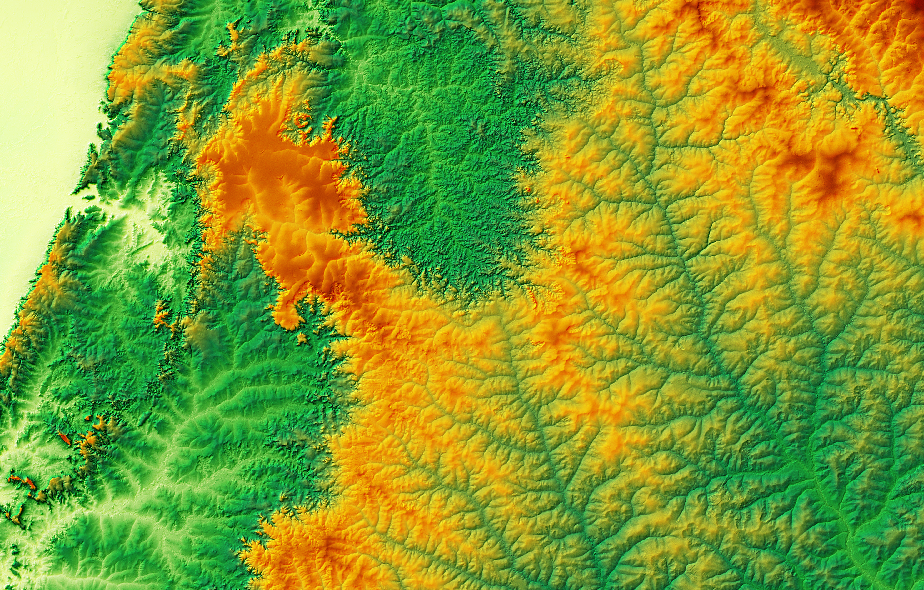 Prof. Marcello Benigno: Mapas de relevo com a biblioteca GDAL