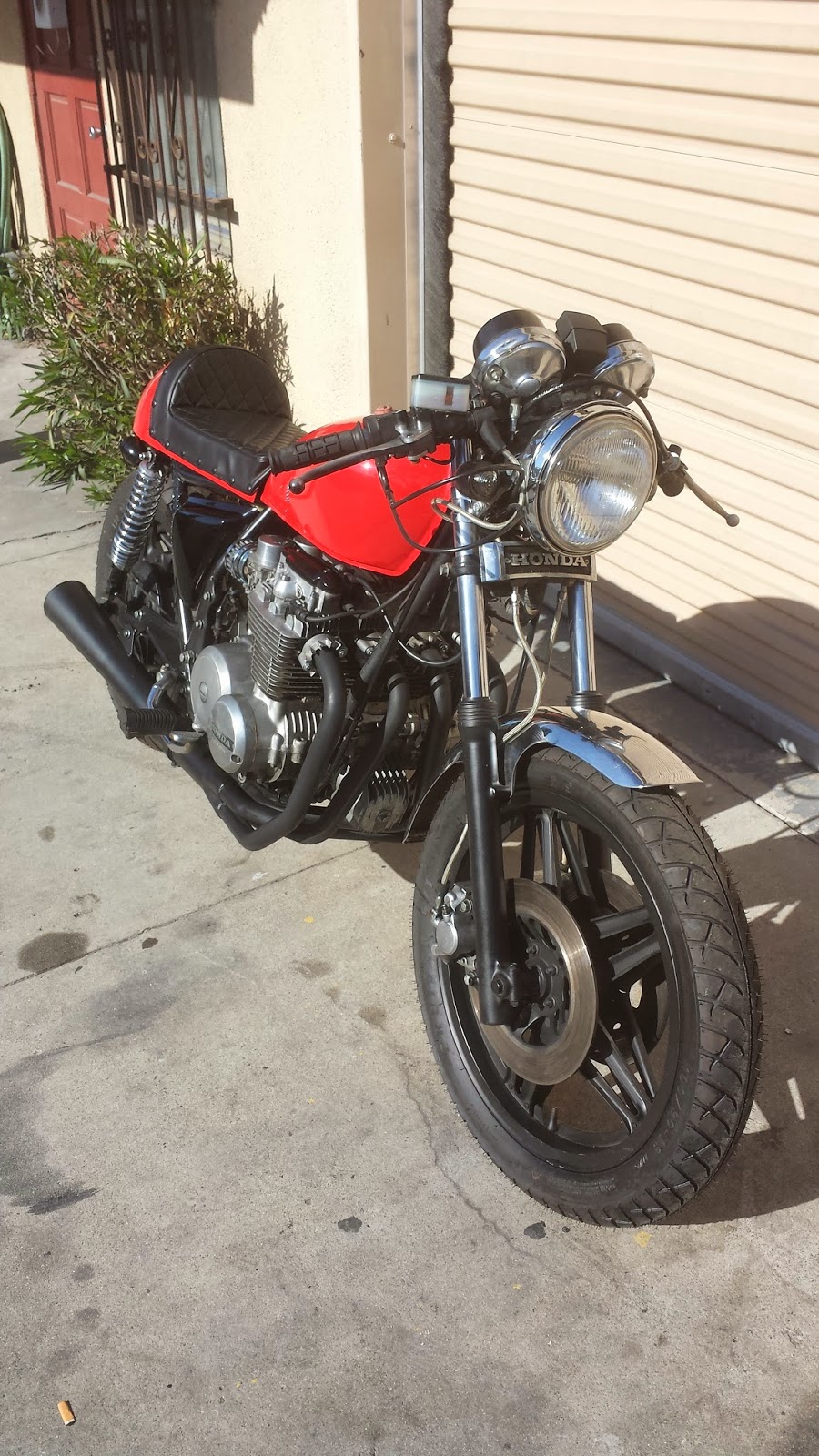 Road Map Mosaics: COMPLETED - 1981 HONDA CB650C Cafe Racer!!!