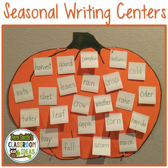 Seasonal Writing Centers | Fern Smith's Classroom Ideas! | Bloglovin’