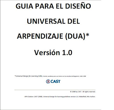 RIINEE Diseños Universales de Aprendizaje: GUÍA PARA EL DISEÑO ...