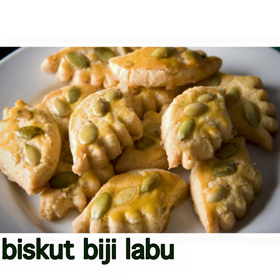 Resepi Biskut Raya 2020: Resepi Biskut Biji Labu