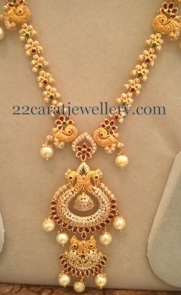 Latest CZ Long Chain by SMJ - Jewellery Designs