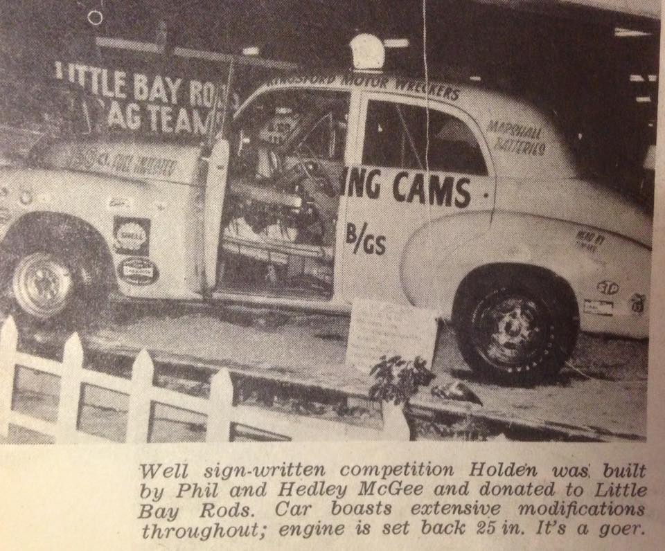 McGee Racing - Grey motor ~ Holden Grey Motor