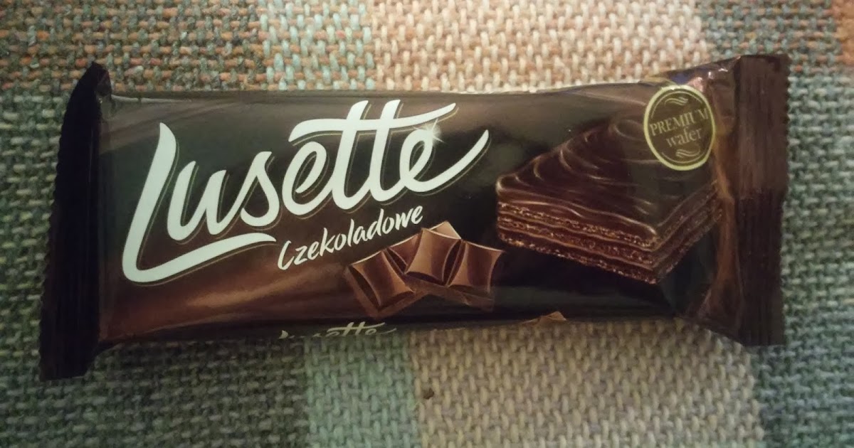 Kraina Kaczek w Czekoladzie: Lusette, wafelek kakaowy z kremem kakaowym ...
