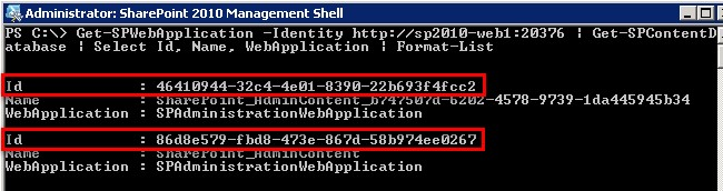 Renaming the SharePoint Admin Content Database to Follow SQL Server ... Renaming the SharePoint Admin Content Database to Follow SQL Server ...