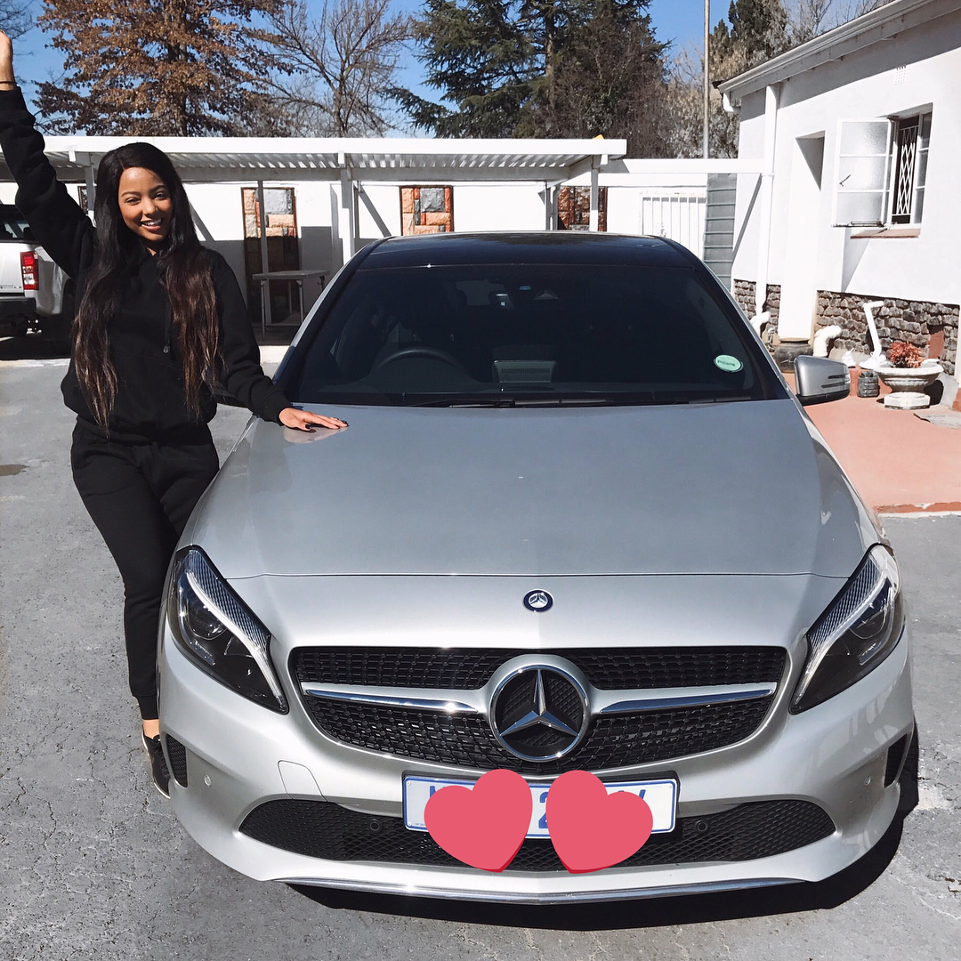 Mihlali Ndamase blesses herself with a brand new car - The Edge Search Mihlali Ndamase blesses herself with a brand new car - The Edge Search