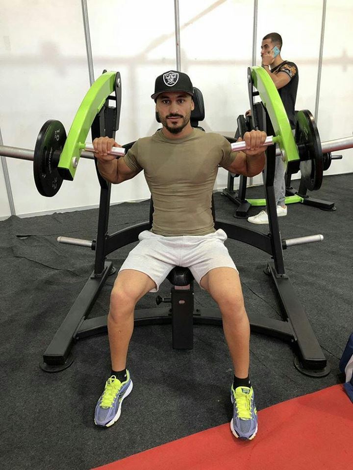 world bodybuilders pictures: tunisian bodybuilder Khalil Amdouni gym ...