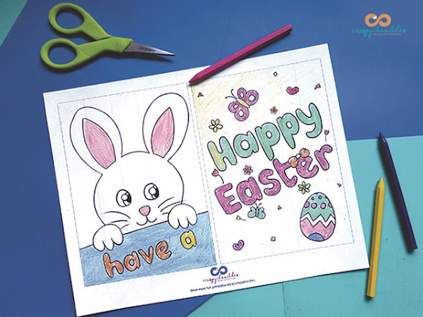 Easter Bunny Agamograph Art for Kids - The Joy of Sharing