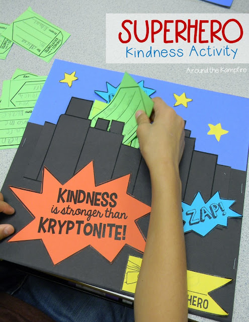 Superhero Kindness Activity: Fill A Friend's City With Kind Words Of ...