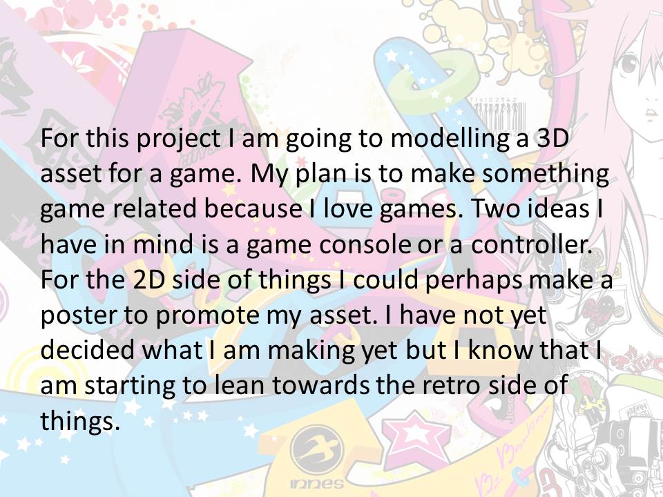 Jordan Whyte Bmet Level 3 Games Design/Level 3 Extended: L3 Final Major ...