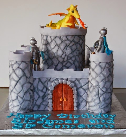 Tammy's Frosted Memories: Knights in Shining Armor--Icing Smiles Cake