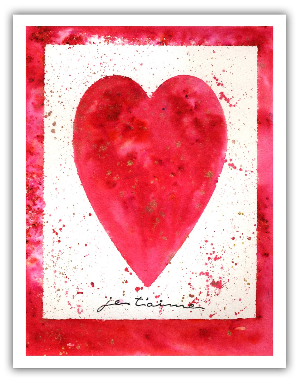 Magenta: Idées de carte de St-Valentin - Valentine cards ideas