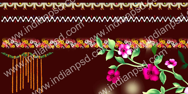 Wedding & Flex Banner Design Flower Decorations, PSD Files, Vectors ...