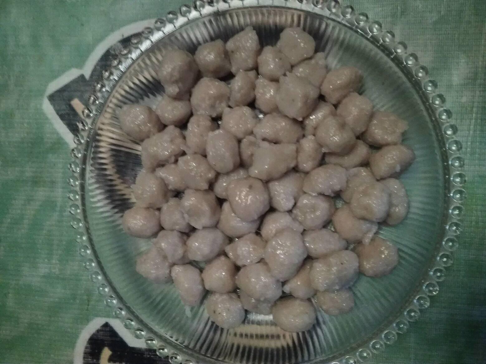 Bahan Resep dan Cara Mudah Membuat Pentol Bakso Ayam pakai Tepung ...