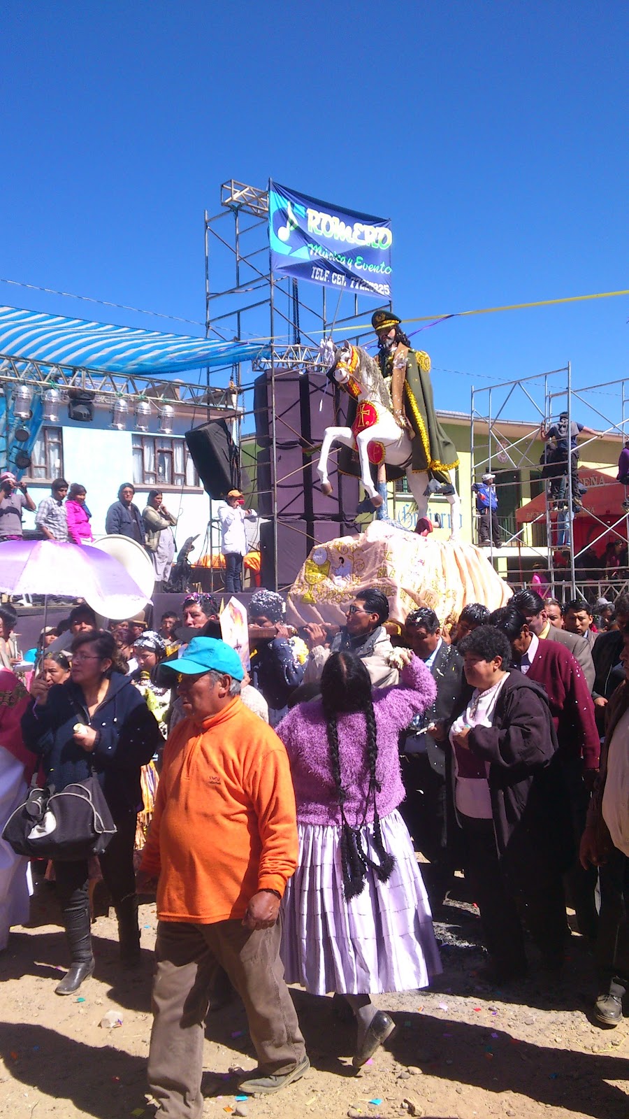 Santiago de Callapa, La Paz, Bolivia: Procesión de Apostol Santiago de ...