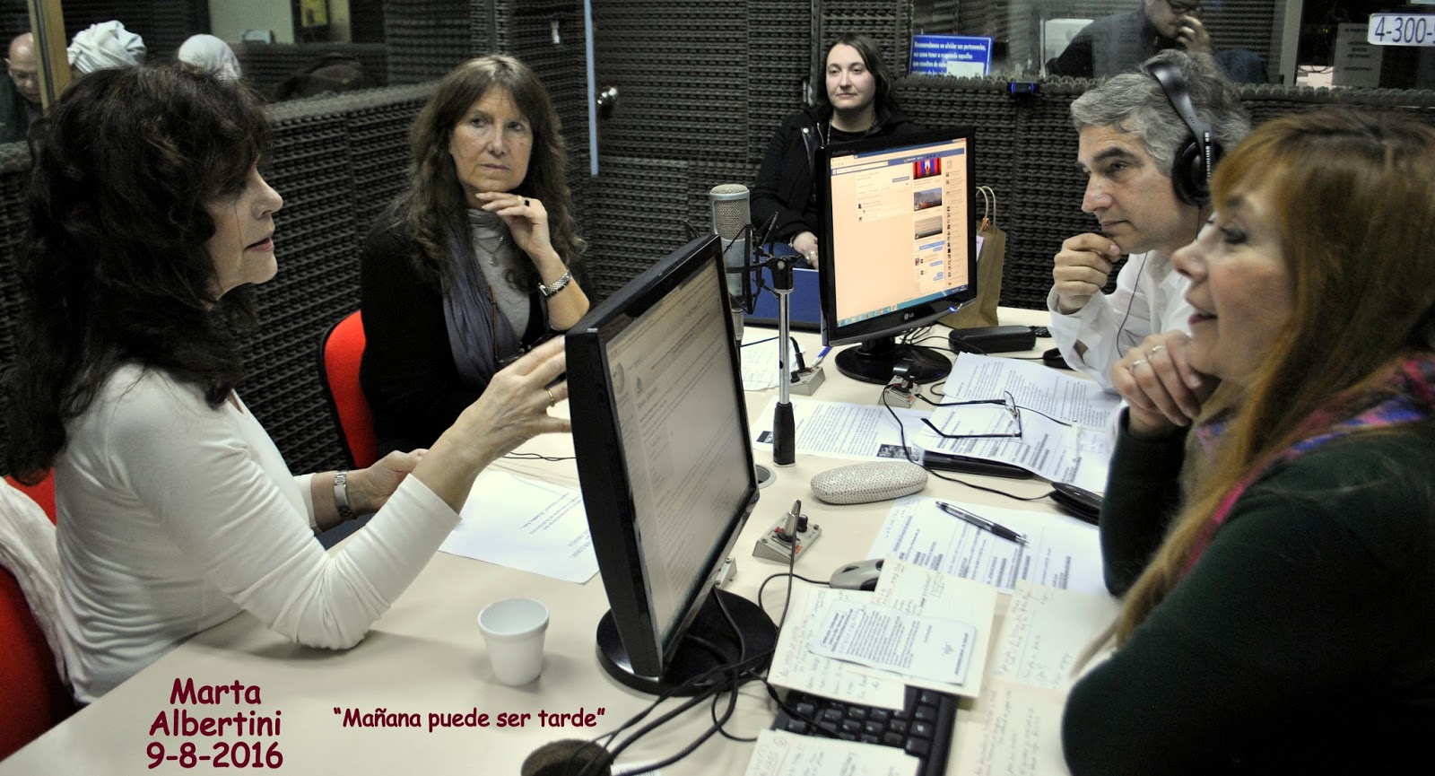 "Mañana puede ser tarde" (Programa de Radio): Prog. Nro. 322 >>> Marta ...
