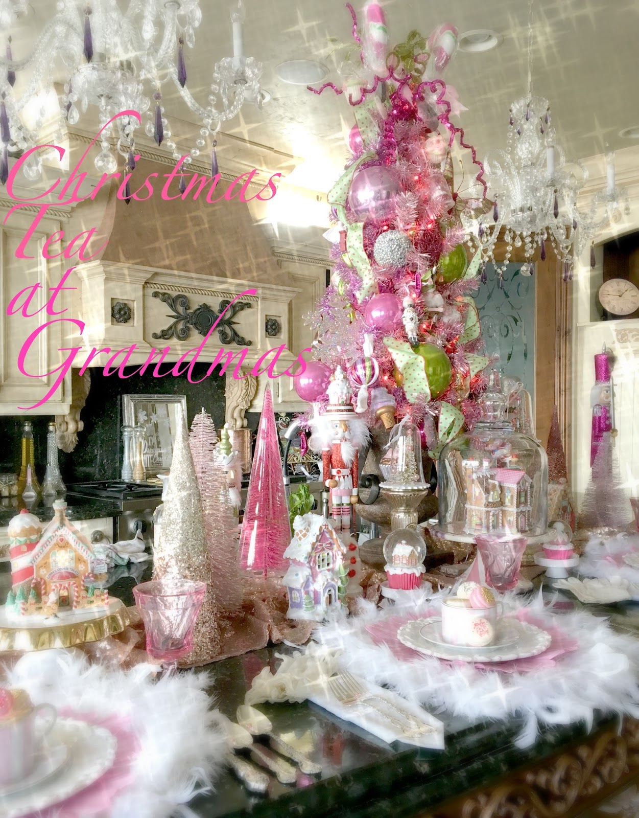 Christmas Tea with Grandma - Purple Chocolat Home