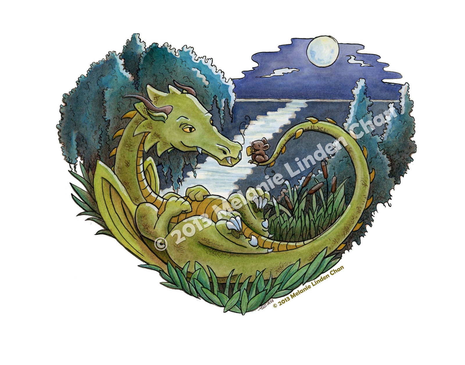 It's a Hoot!: From Start to Finish: Dragon and Mouse! #fromstarttofinish