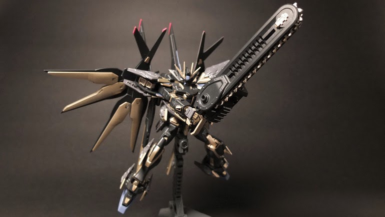 HG 1/144 GAT-X105B/FP EX Devil de Strike Gundam - Custom Build