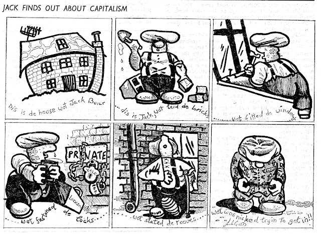 Socialist Courier: Jack Finds Out About Capitalism (cartoon)