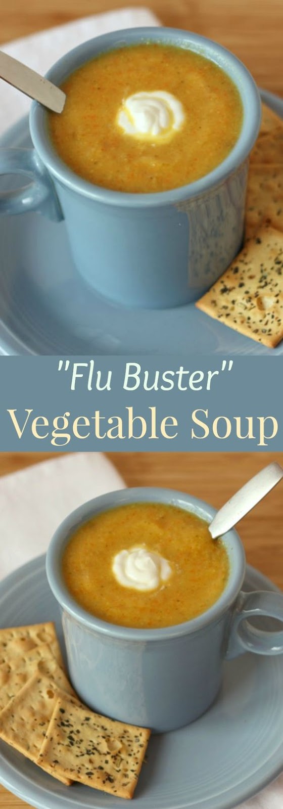 Vegetable " Flu Buster " Soup - Mom Recipe and Kitchen