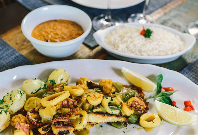 Côngrio Rosa Grelhado ao Molho Provençal! ~ Blog do Rancho